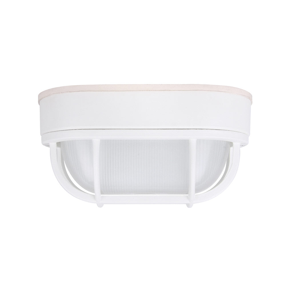 LED Outdoor Bulkhead Wall Light, 6.2 Watt, 434 Lumens, 5000K, 120V ...