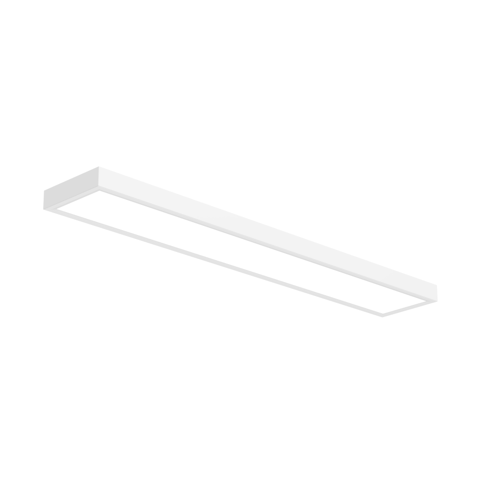 Linear LED Surface Mount Panel Light, 20W/40W Selectable, 2200-4400 Lu ...
