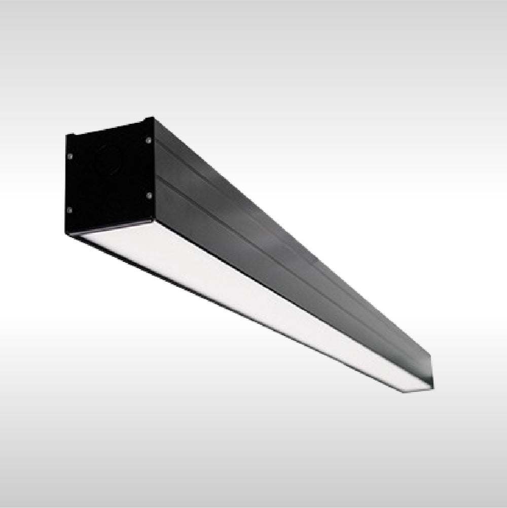 4 Foot Linear Pendant Light, 40 Watt, 5200 Lumens, 3K/4K/5K Color Chan ...