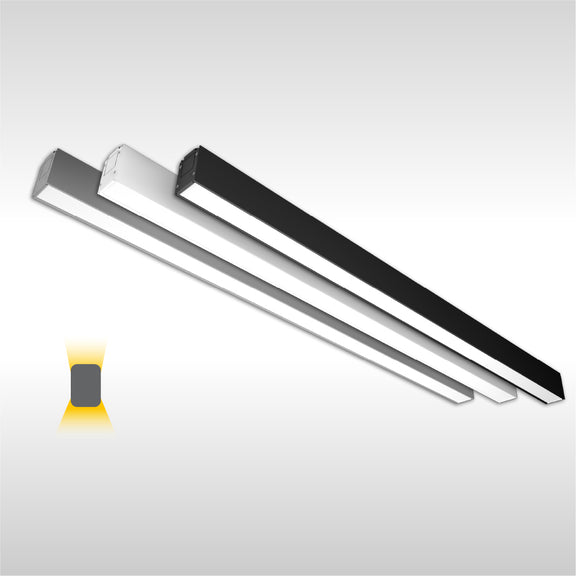 4 Foot Linear LED Light, 50 Watt, 5750 Lumens, 3K/35K/4K Color Changea ...