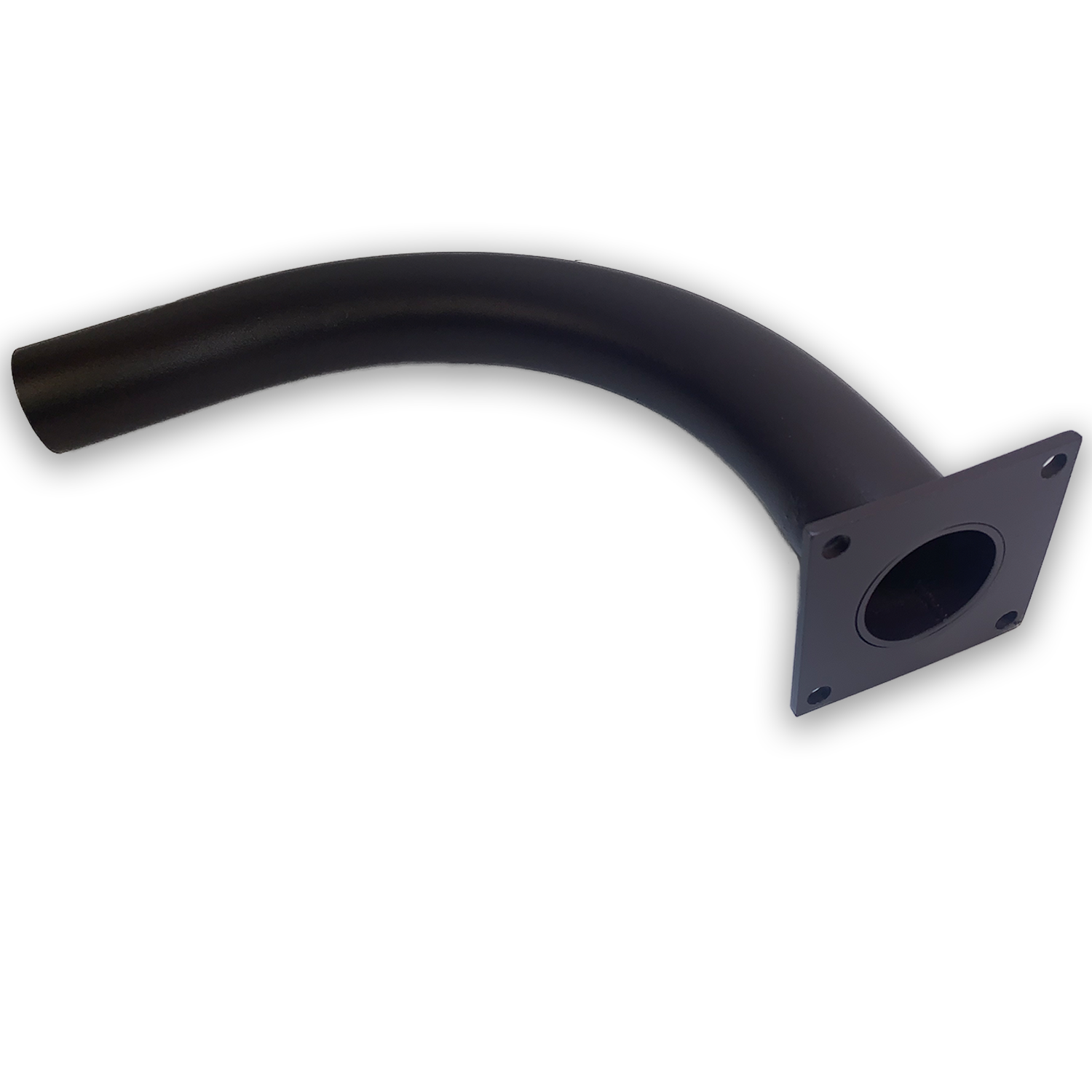 Curved Wall Mount Bracket, carbon steel, dark bronze, 4x4" – Atara Lights